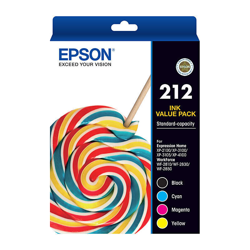 Epson 212 4 Ink Value Pack 5611