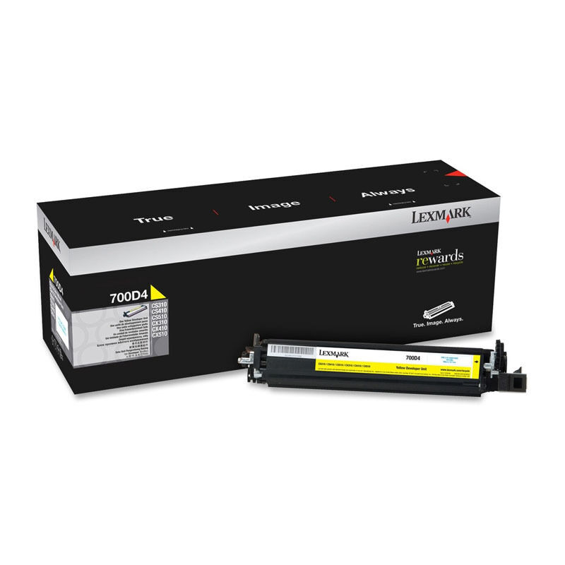 Lexm 700D4 Yellow Developer - Lexmark